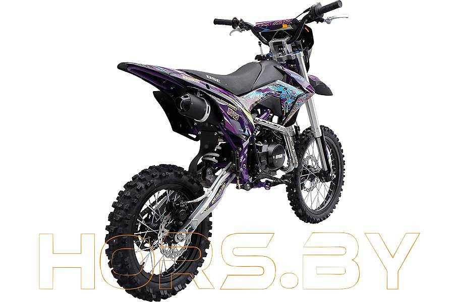 Питбайк BSE MX125 17/14 (фиолетовый) купить по низкой цене