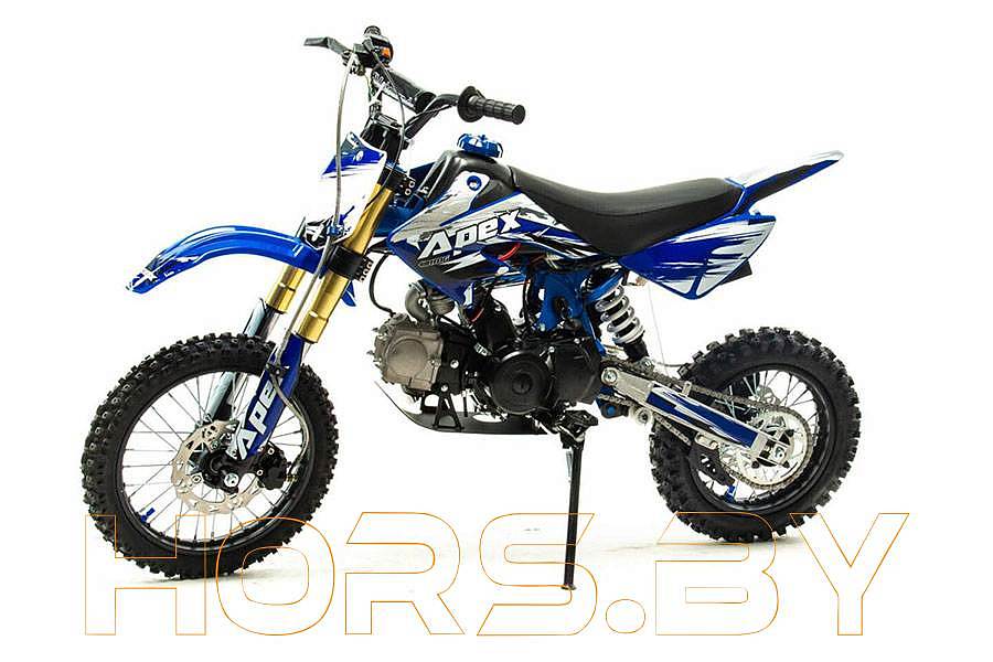 Питбайк MotoLand APEX 10 (синий) купить по низкой цене